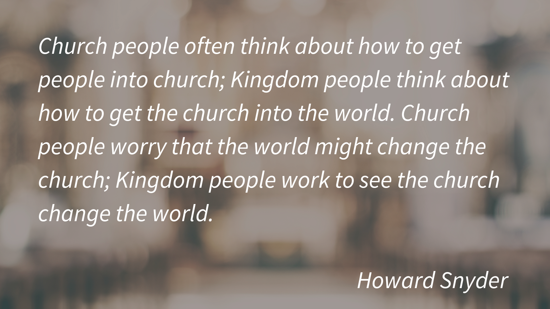 Mission, Vision & Theology - First United Methodist Church Killeen